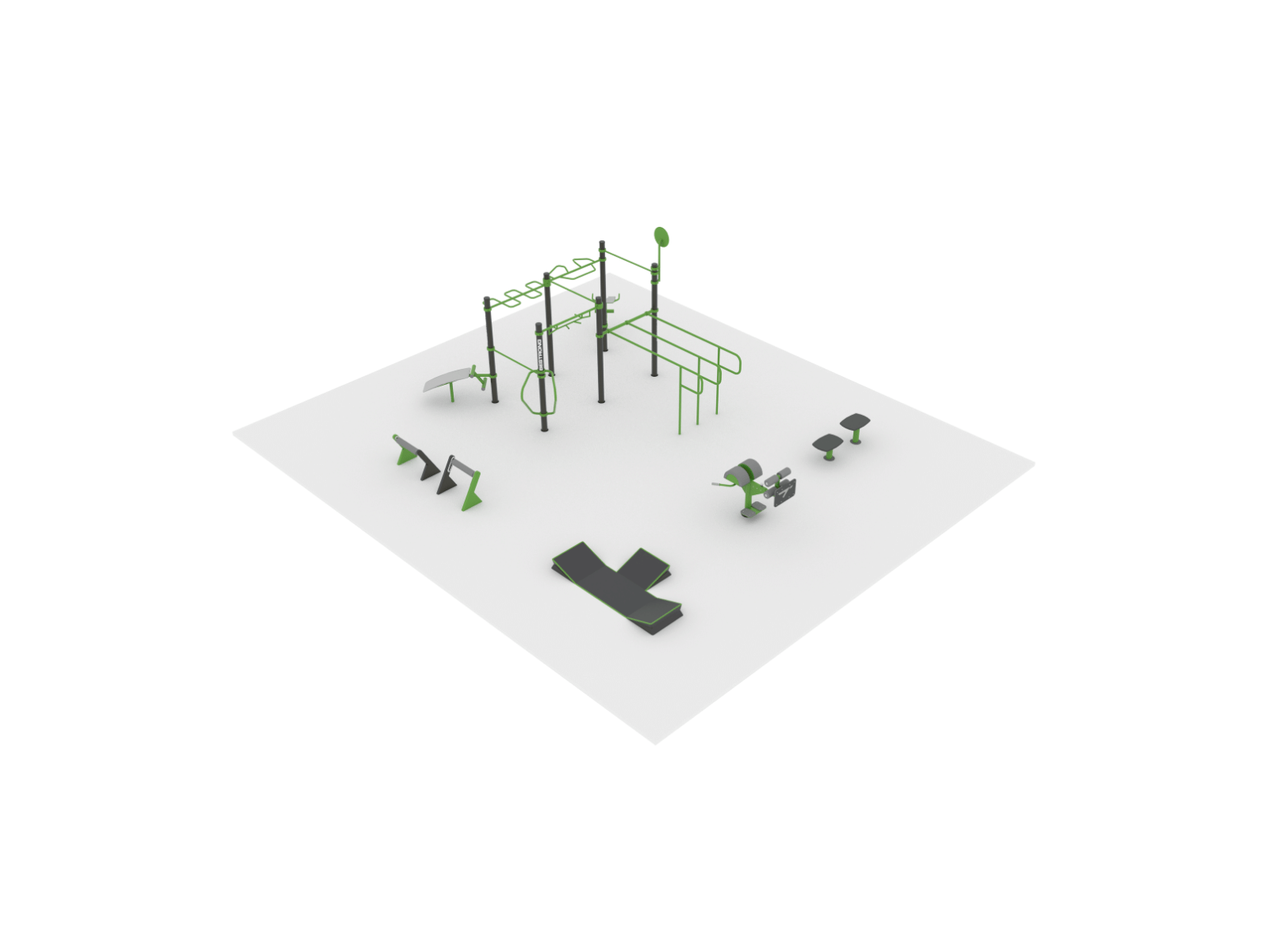 Large 115 MultiSport Park - BeStrong USA